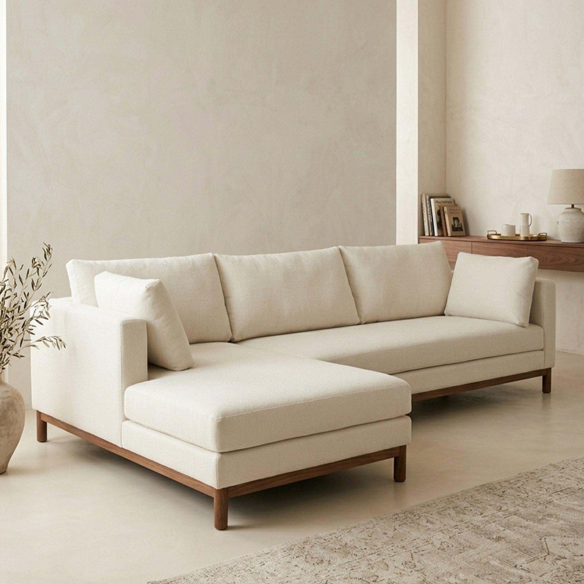 Suhail L-Shape Sofa – Emirati Home